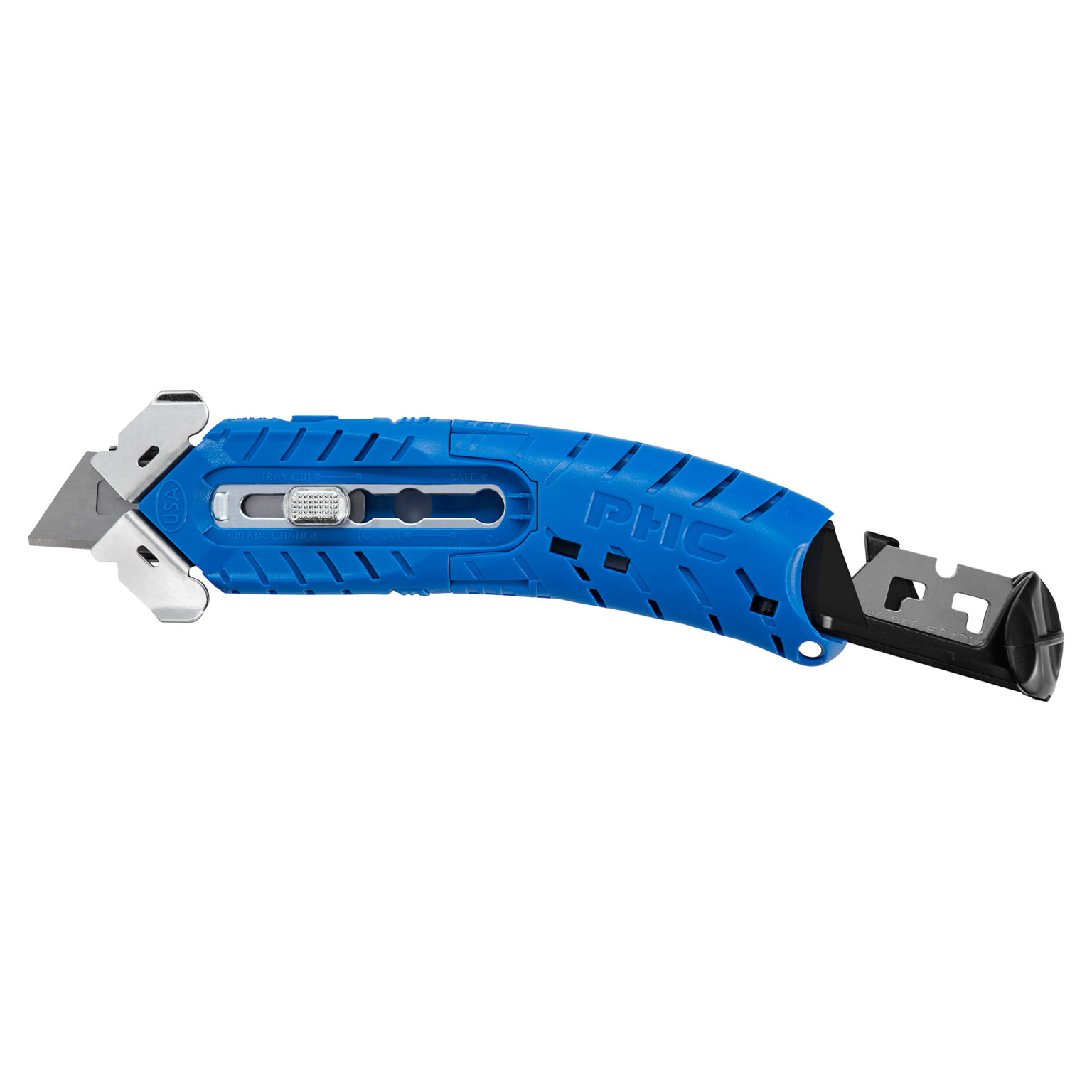 S8 Ambidextrous Safety Cutter w/ Fixed Metal Guards - Pacific Handy Cutter