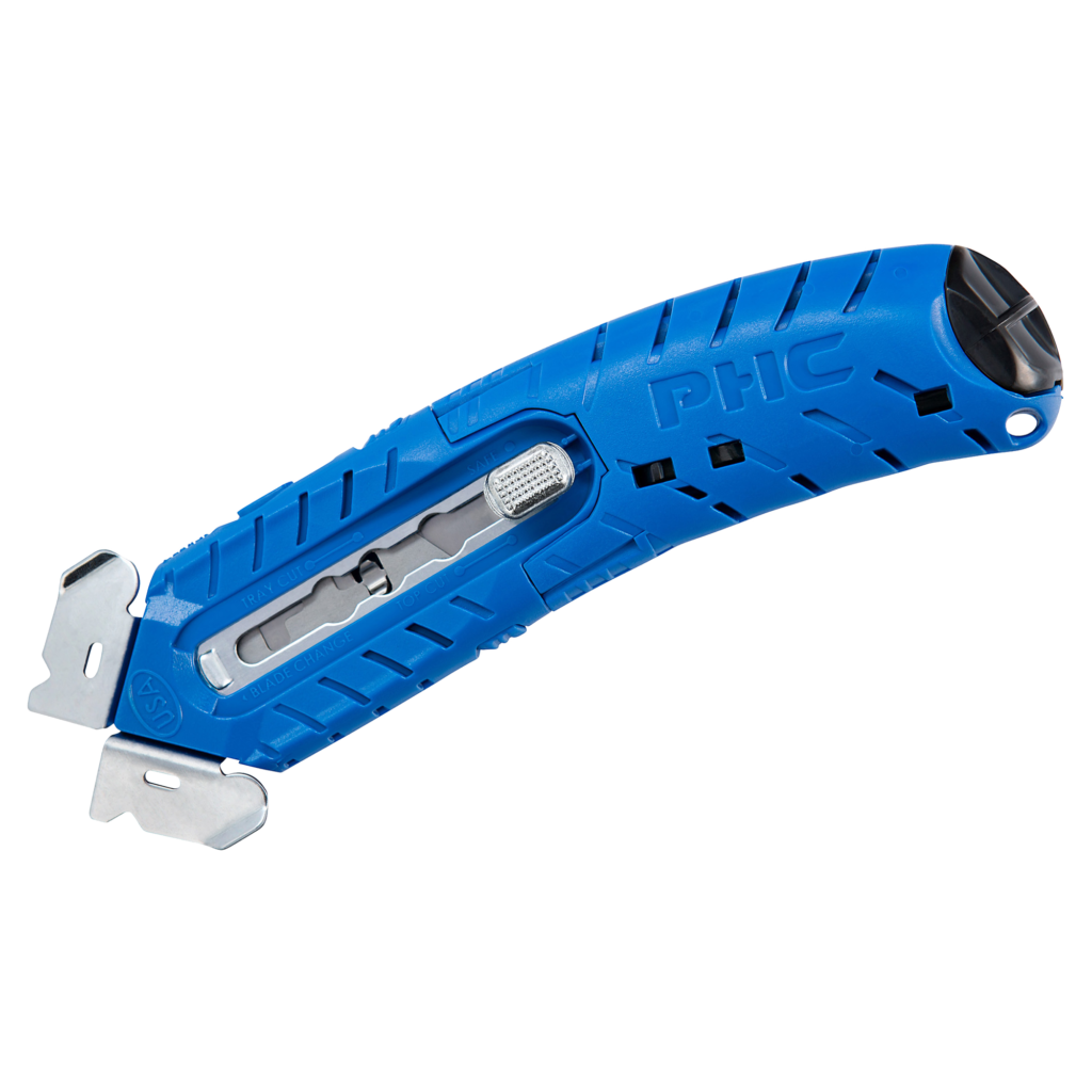 S8 Ambidextrous Safety Cutter w/ Fixed Metal Guards - Pacific Handy Cutter