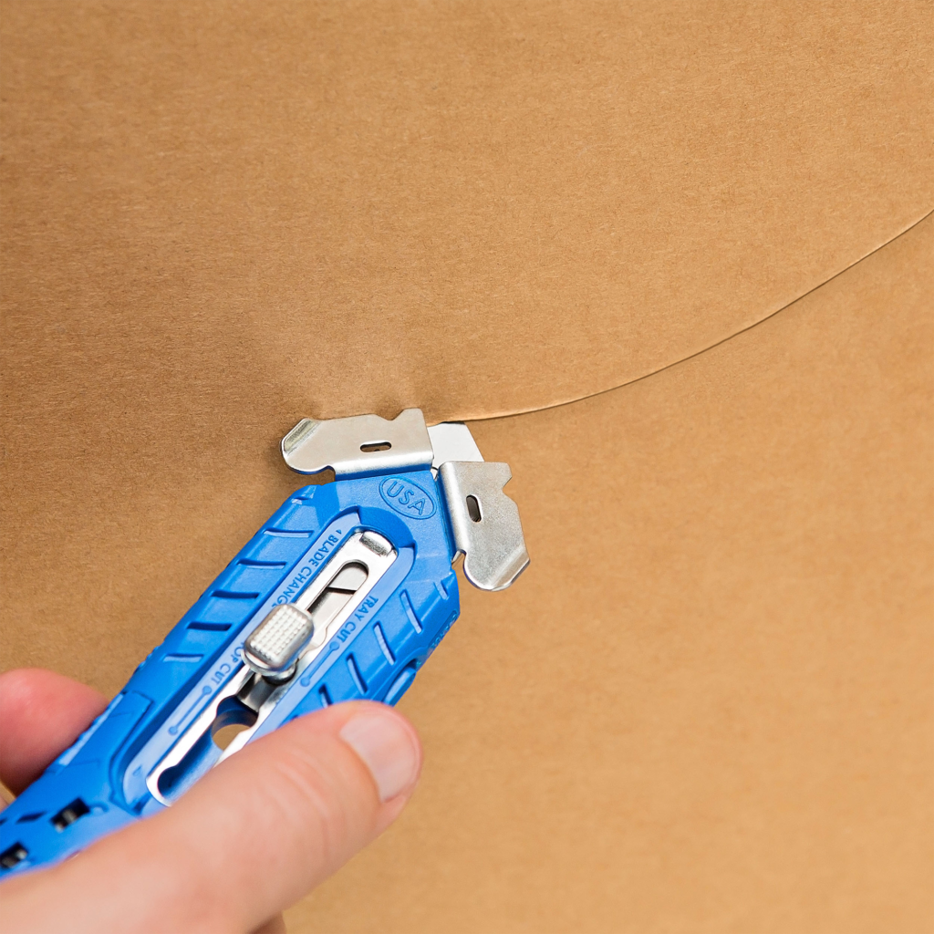 S8 Ambidextrous Safety Cutter w/ Fixed Metal Guards - Pacific Handy Cutter